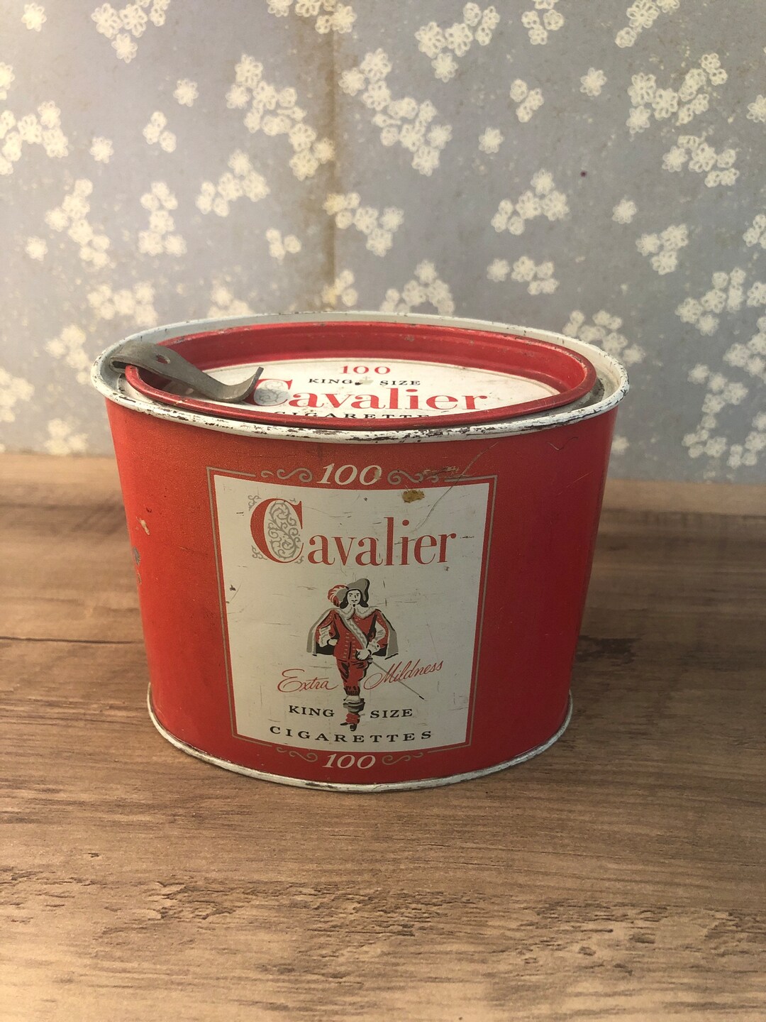 Vintage Cavalier Cigarette Tobacco Tin Can (D7) - Etsy