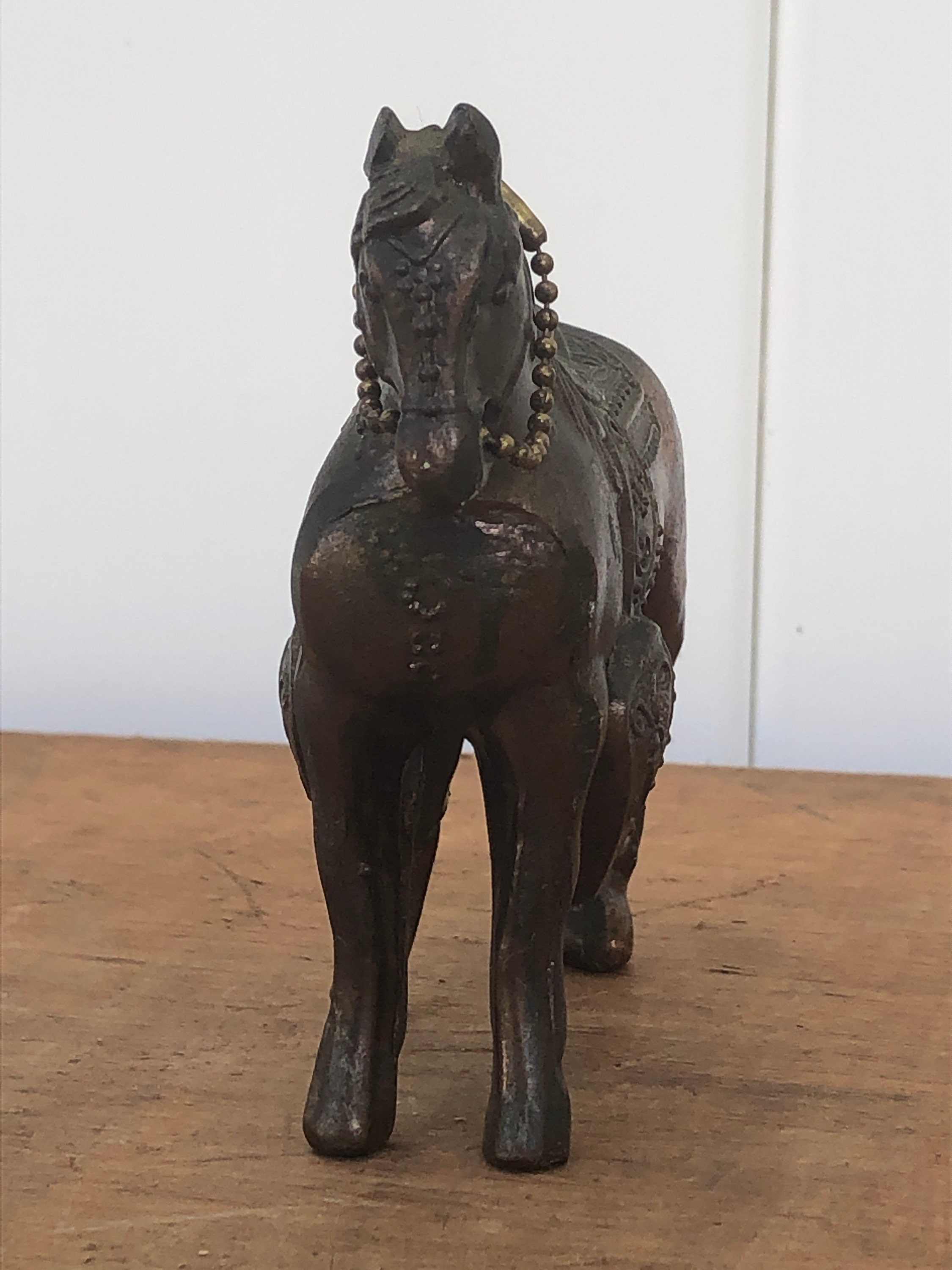 Vintage Metal Rodeo Horse Cowboy Western Figure Figurine box | Etsy