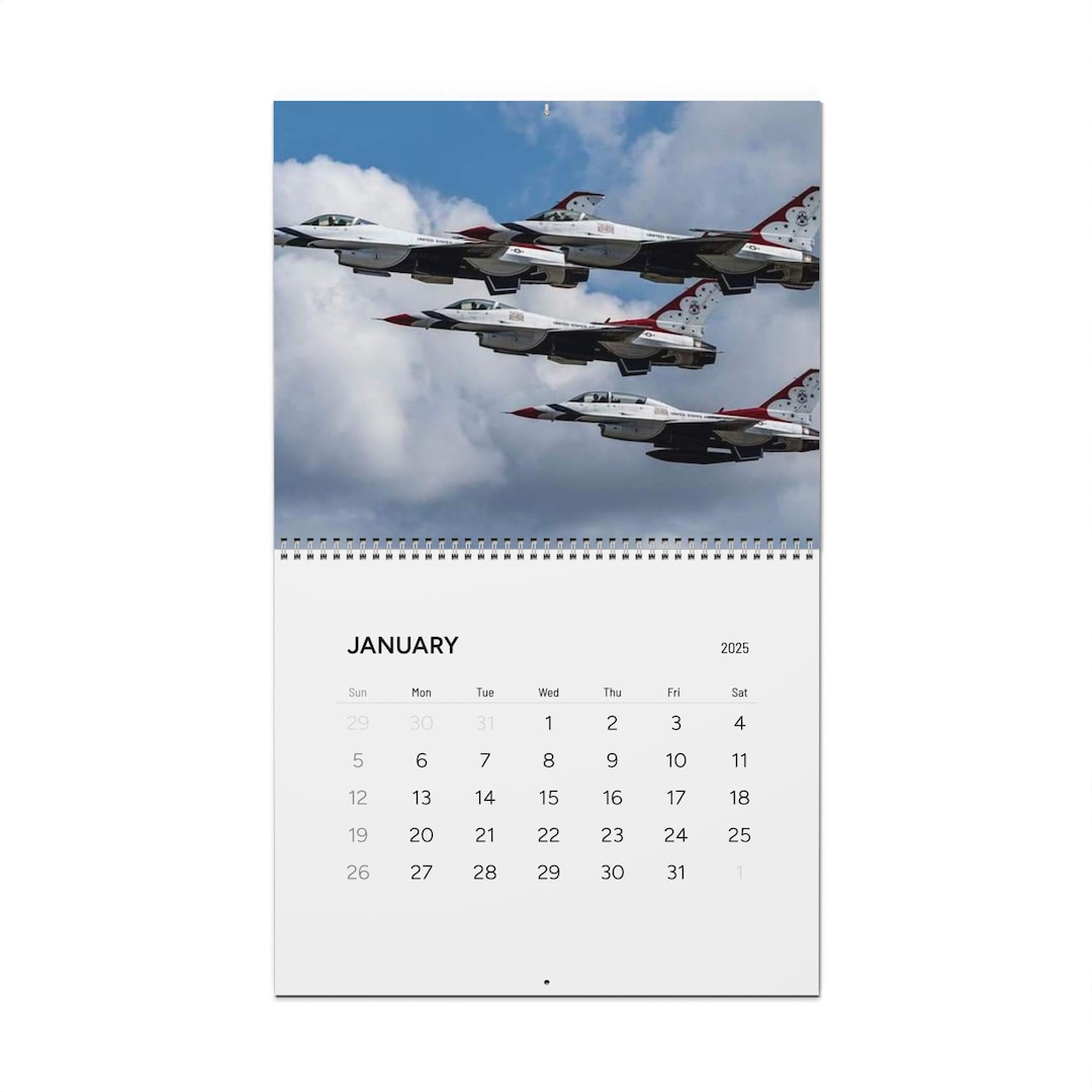 Air Force Thunderbirds Wall Calendars 2025 - Etsy