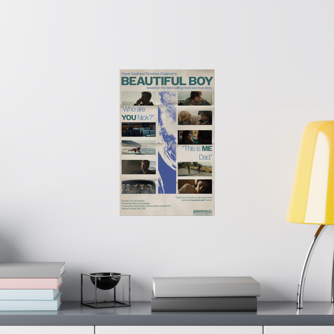 Matte Vertical Posters, Beautiful Boy Movie Poster, Home Decor, Wall ...