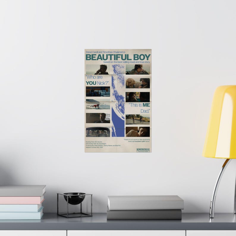 Matte Vertical Posters, Beautiful Boy Movie Poster, Home Decor, Wall ...