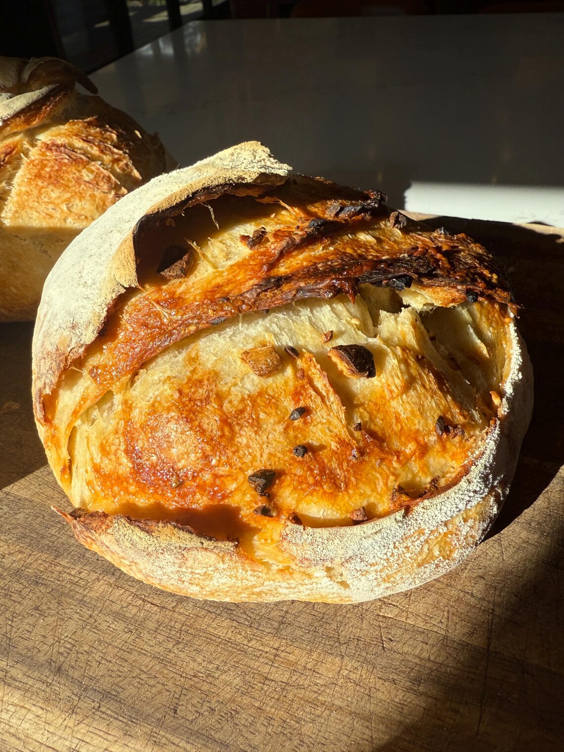 Garlic Parmesan Sourdough Bread | Homemade | Made to Order | Shipped ...