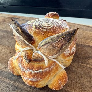 Easter Bunny Shaped Sourdough Bread | Made to Order | Three Ingredients ...