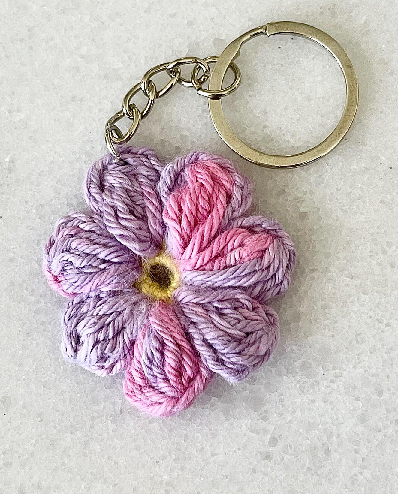 Beautiful Crotchet Key Chain, Hand Made, Fair Trade - Etsy