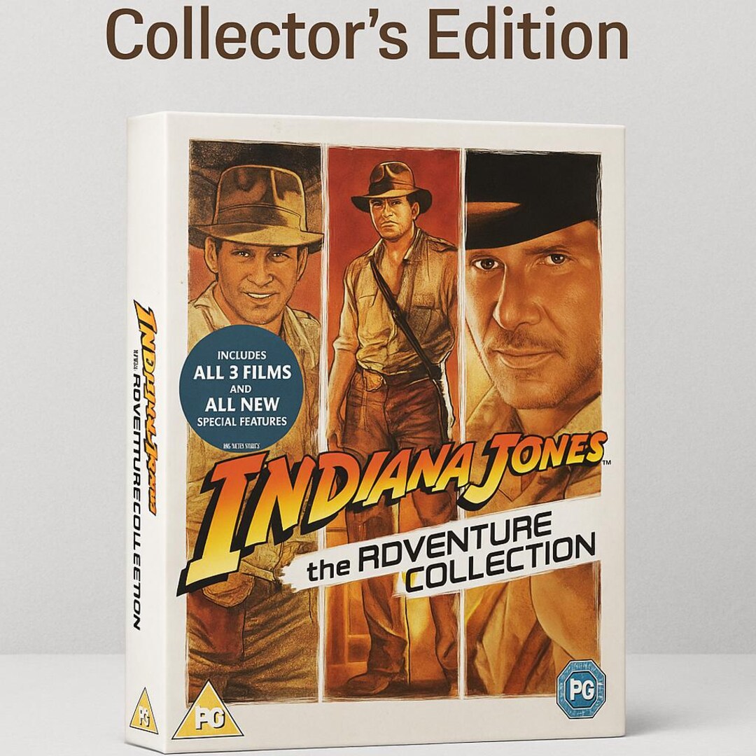 Indiana Jones Adventure Collection DVD Box Set: Collector's Edition 3 ...