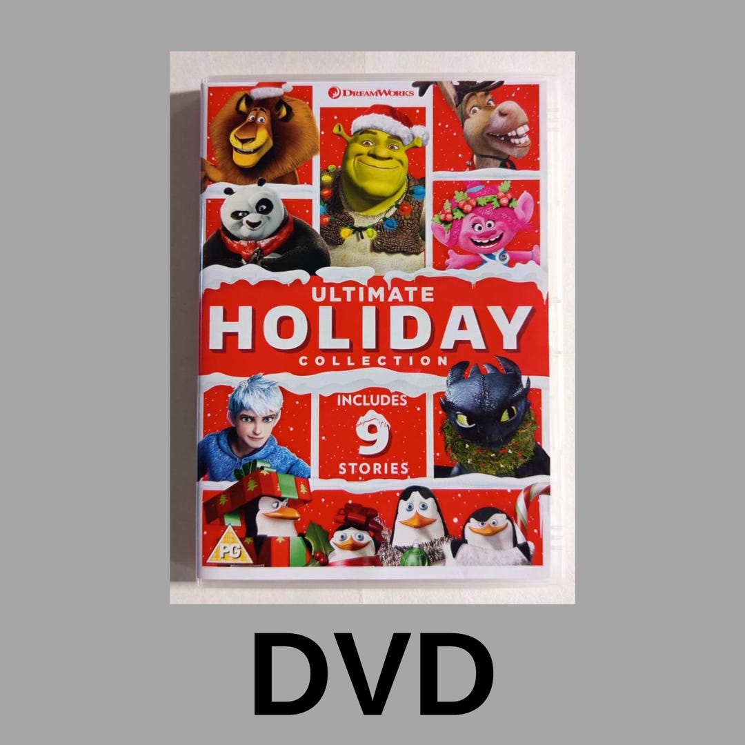 Dreamworks Ultimate Holiday Collection (original Dvds, Brand New ...