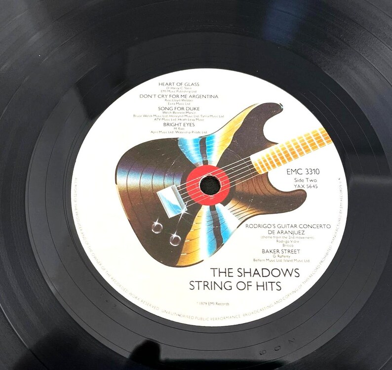 The Shadows - String of Hits Vinyl LP: 1979 UK EMI Pressing ...