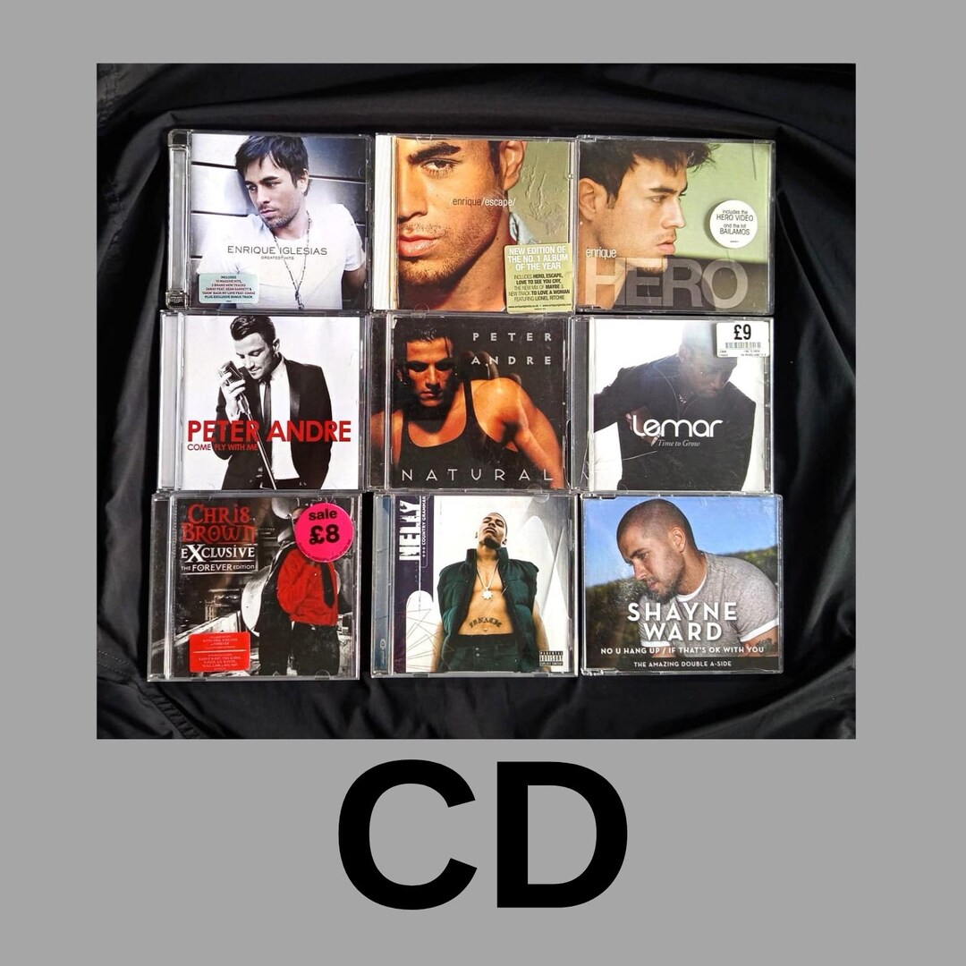 CD Bundle – Enrique Iglesias, Peter Andre, Lemar, Chris Brown, Nelly ...