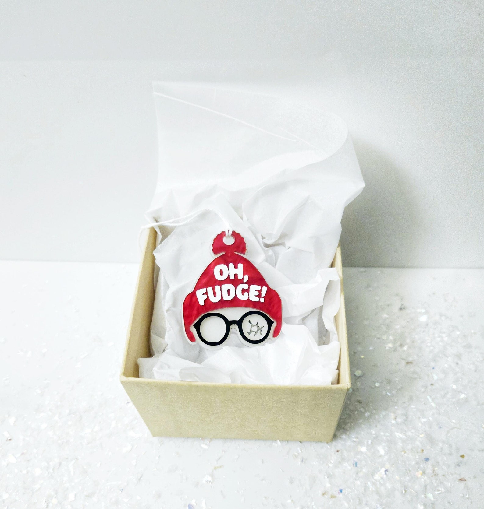 Oh, Fudge! Christmas Ornament – Funny ‘A Christmas Story’ Inspired ...