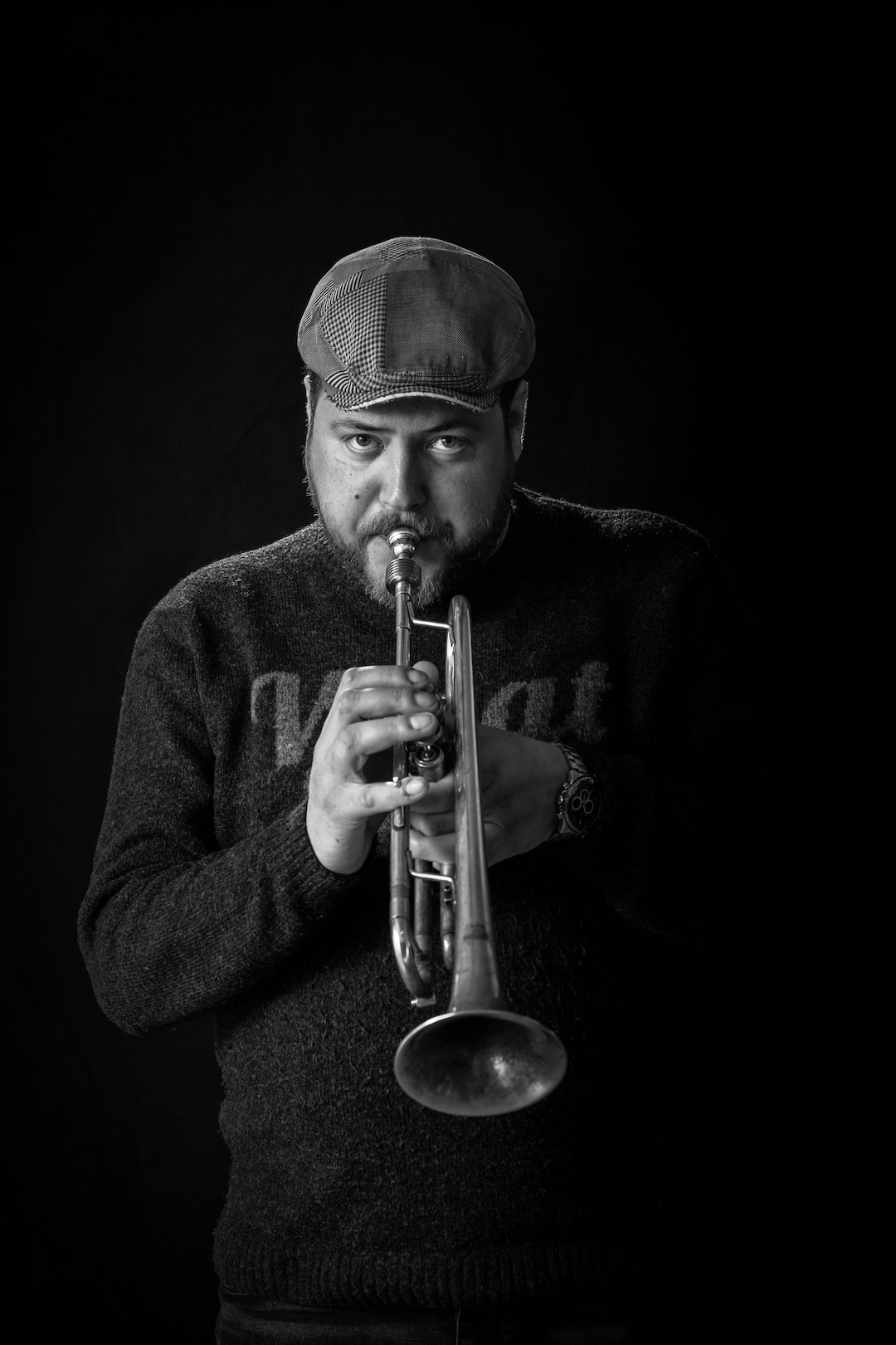The Trumpeter Portrait Art Photo - Etsy