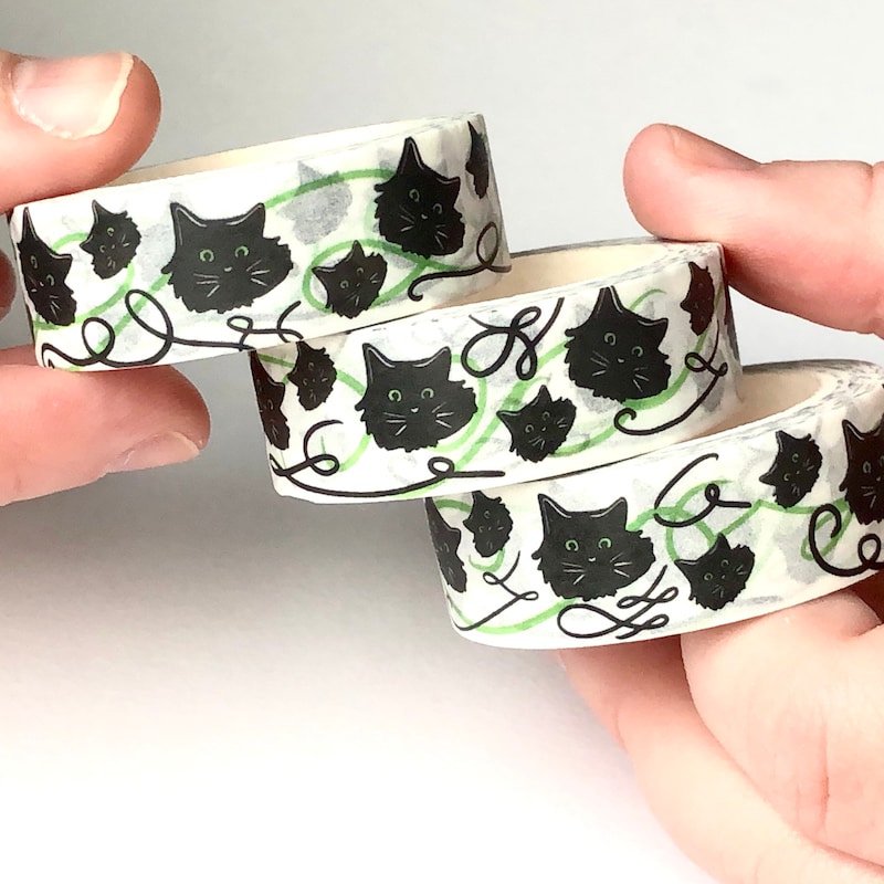 Cat Washi Tape - Etsy