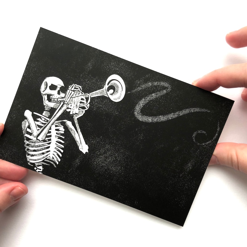 Halloween Postcards - Etsy