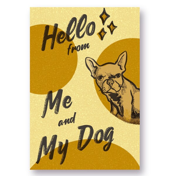 Vintage Dog Postcard - Etsy