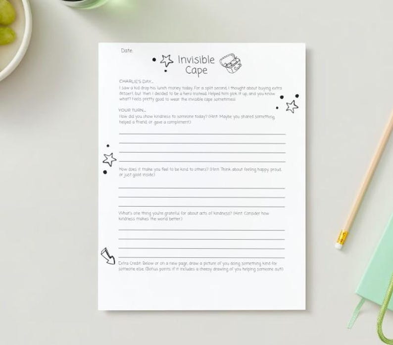 32 Funny Printable Worksheets and Prompts for Kids and Preteens ...