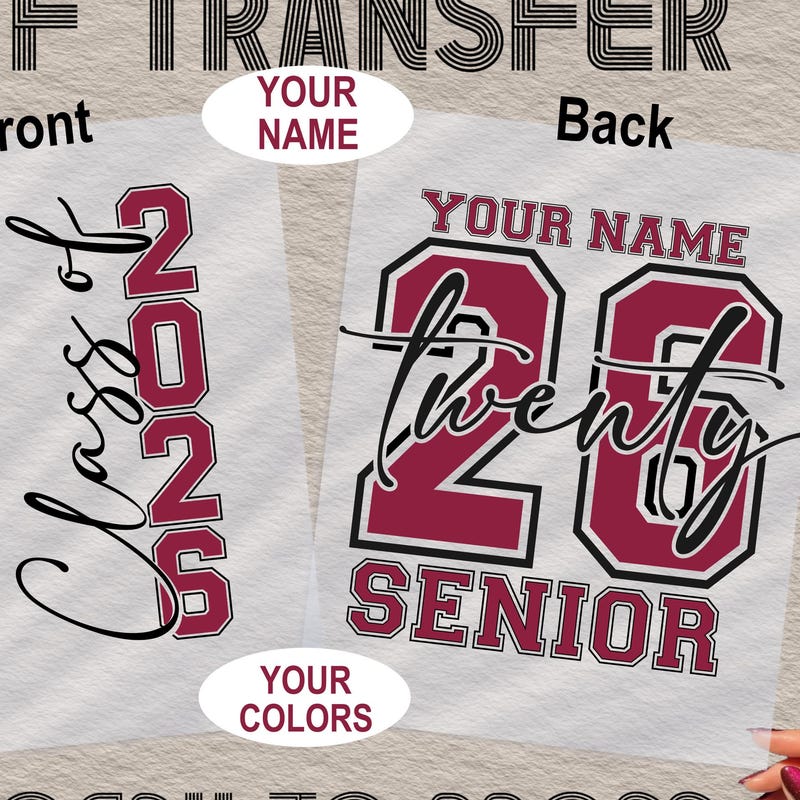 Senior 2026 Letters - Etsy