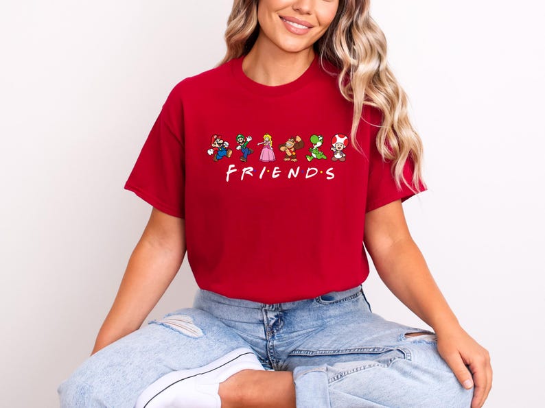 Super Mario Friends Shirt, Friends Universal Shirt, Universal Studios ...