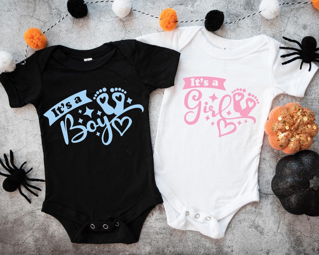 Gender Reveal Shirt, It's a Girl Shirt, It's a Boy Shirt, Pregnancy ...