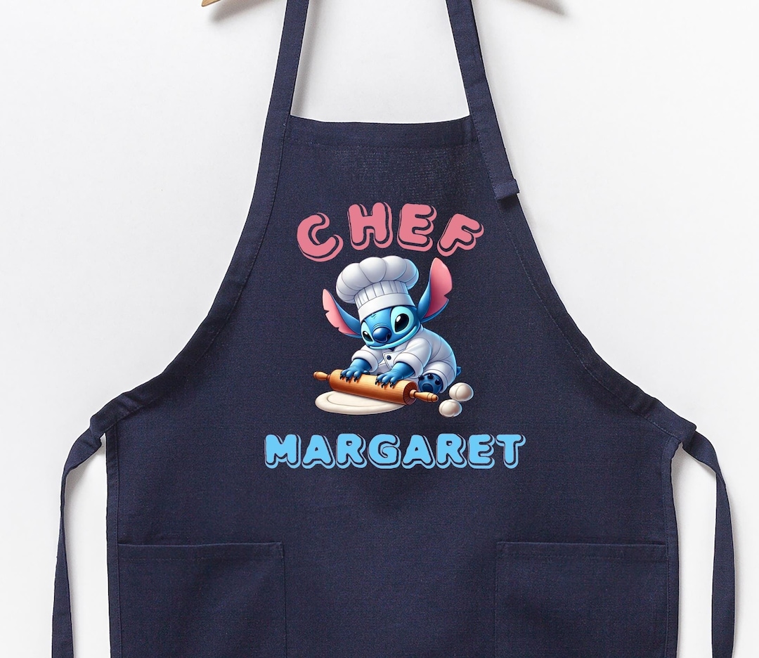 Custom Chef Stitch Apron, Personalized Stitch Apron,custom Family ...