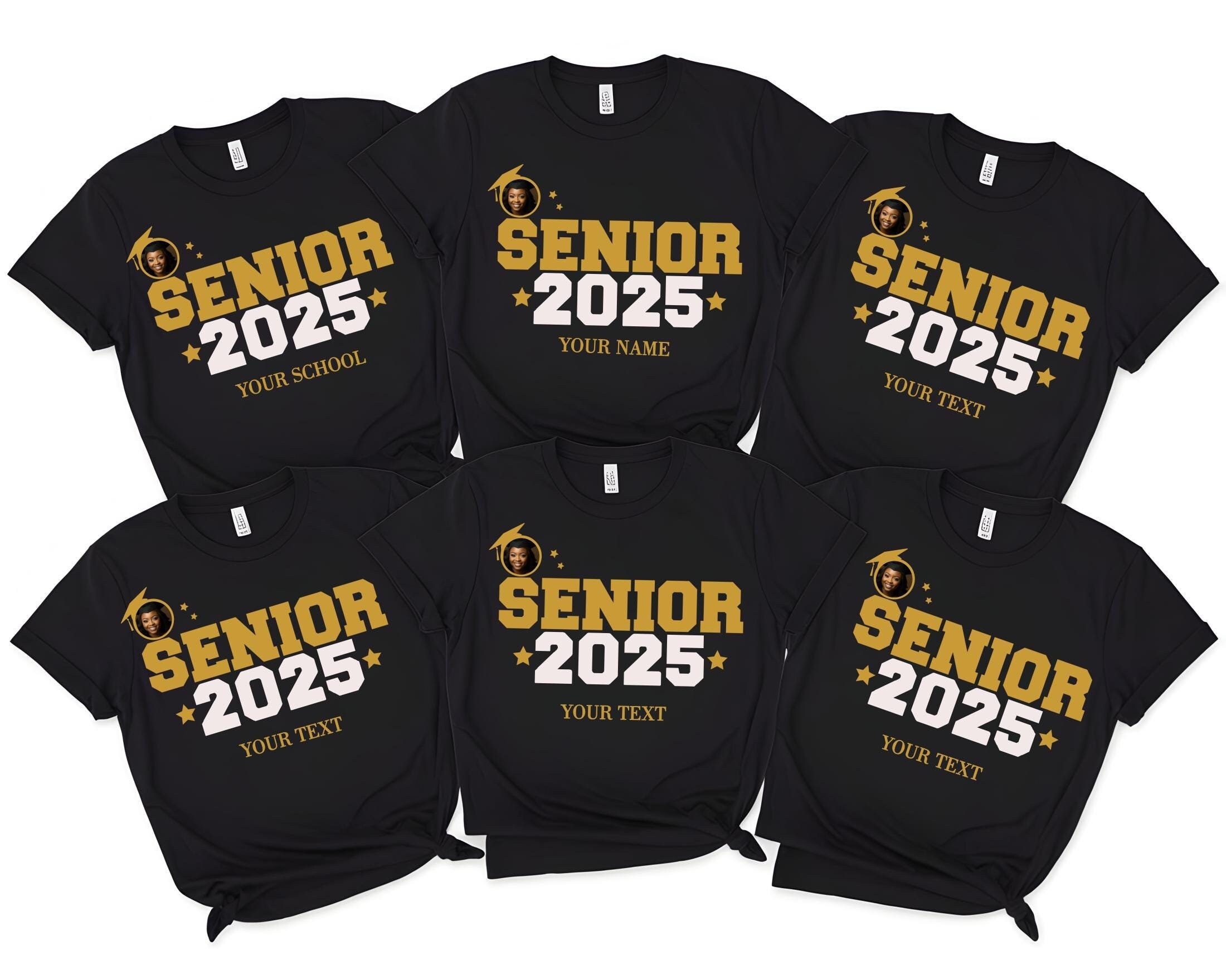Personalized Senior 2025 Shirt, Graduate Gifts, Proud 2025 Family Shirt ...