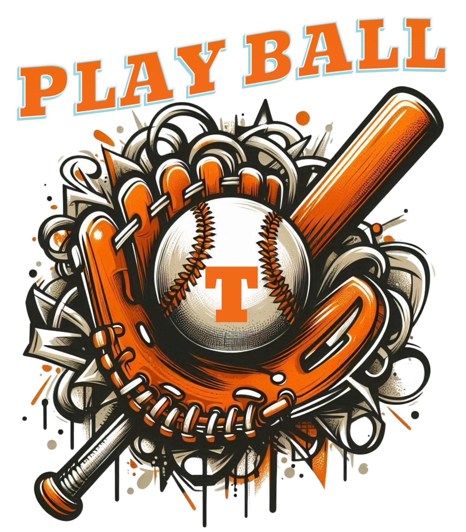 Tennessee Baseball PNG: College Team Design (digital Download) - Etsy