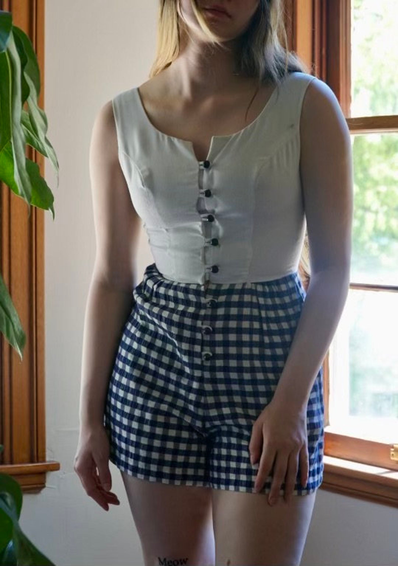 1950s Picnic Romper/ Rare Vintage/ 50s Playsuit / Size Small/xs - Etsy