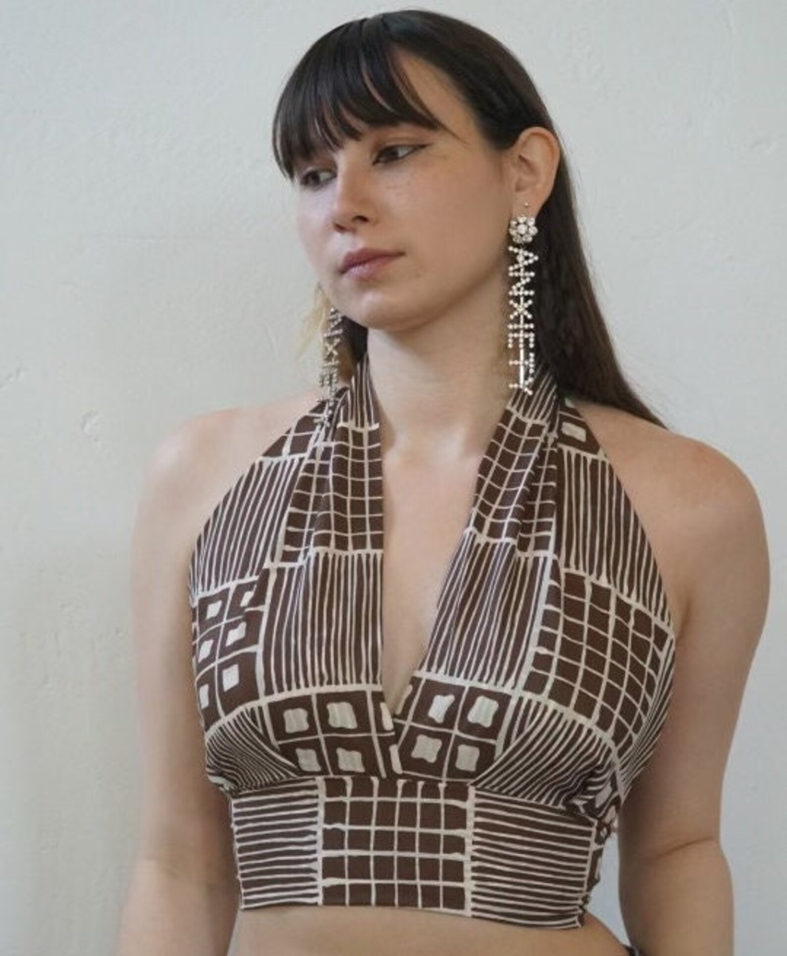 Debbie's Halter Top/ 1970s Vintage Deadstock Halter Top/ Size Small ...