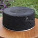 Black Madinah Muslim Prayer Kufi Hat – Handcrafted Soft-cotton ...