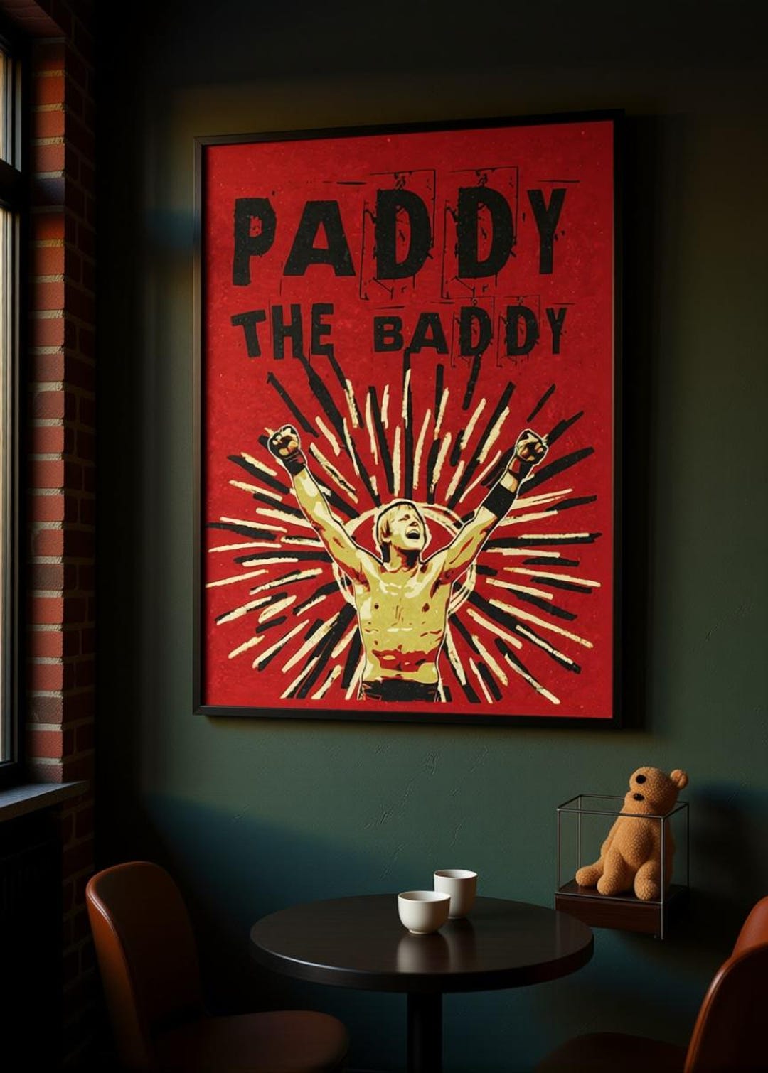 Paddy the Baddy Pimblett MMA Poster | Victory Art Print - Etsy