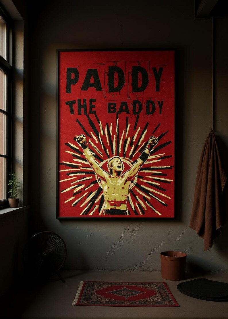 Paddy the Baddy Pimblett MMA Poster | Victory Art Print - Etsy