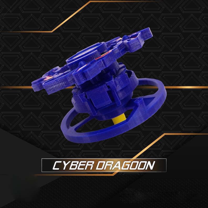 Cyber Dragoon Anime Beyblade - Etsy