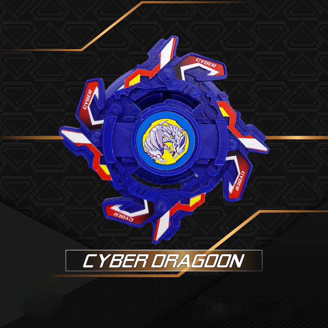 Cyber Dragoon Anime Beyblade - Etsy