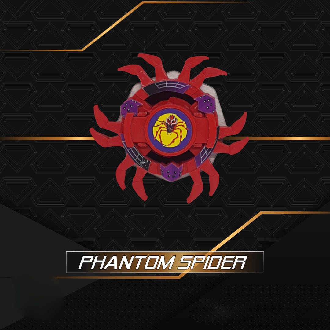 Phantom Spider Beyblade V Force - Etsy UK