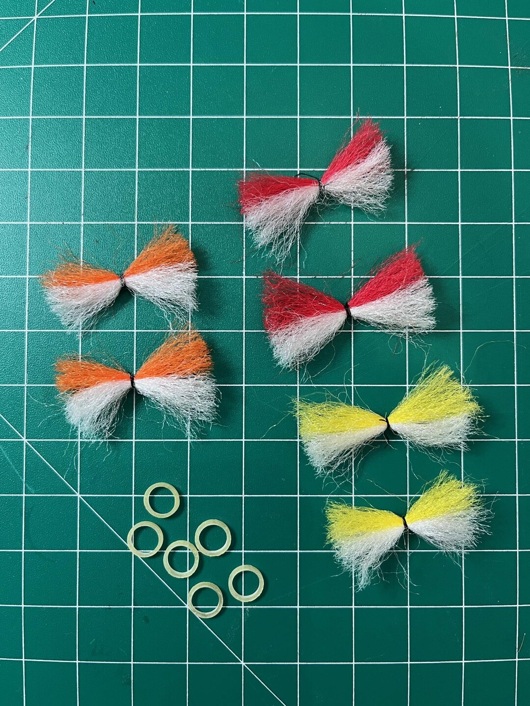 Dorsey Yarn Fly Fishing Strike Indicators - Set of 6 - Etsy