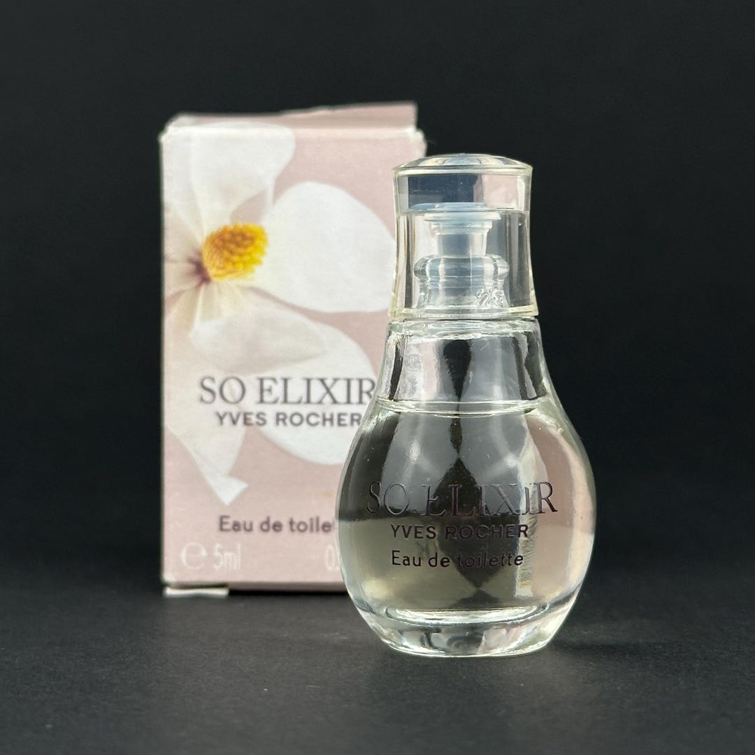 Vintage Yves Rocher so Elixir Miniature Perfume – 5 Ml / 0.17 Fl Oz EDT ...