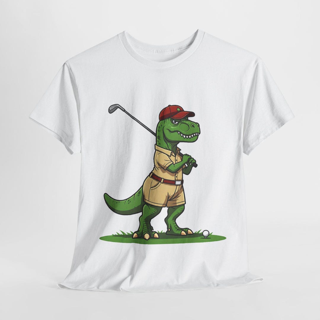 T-rex Golf Shirt, Golf Shirt, Funny Golf Shirt, Funny Golf Gifts, Golf ...