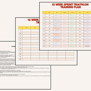 Beginner Sprint Triathlon Training Plan | 12-week Program With DIY ...