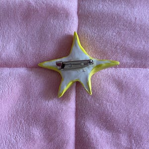 Hand Made Little Star Shaped Pin - Etsy