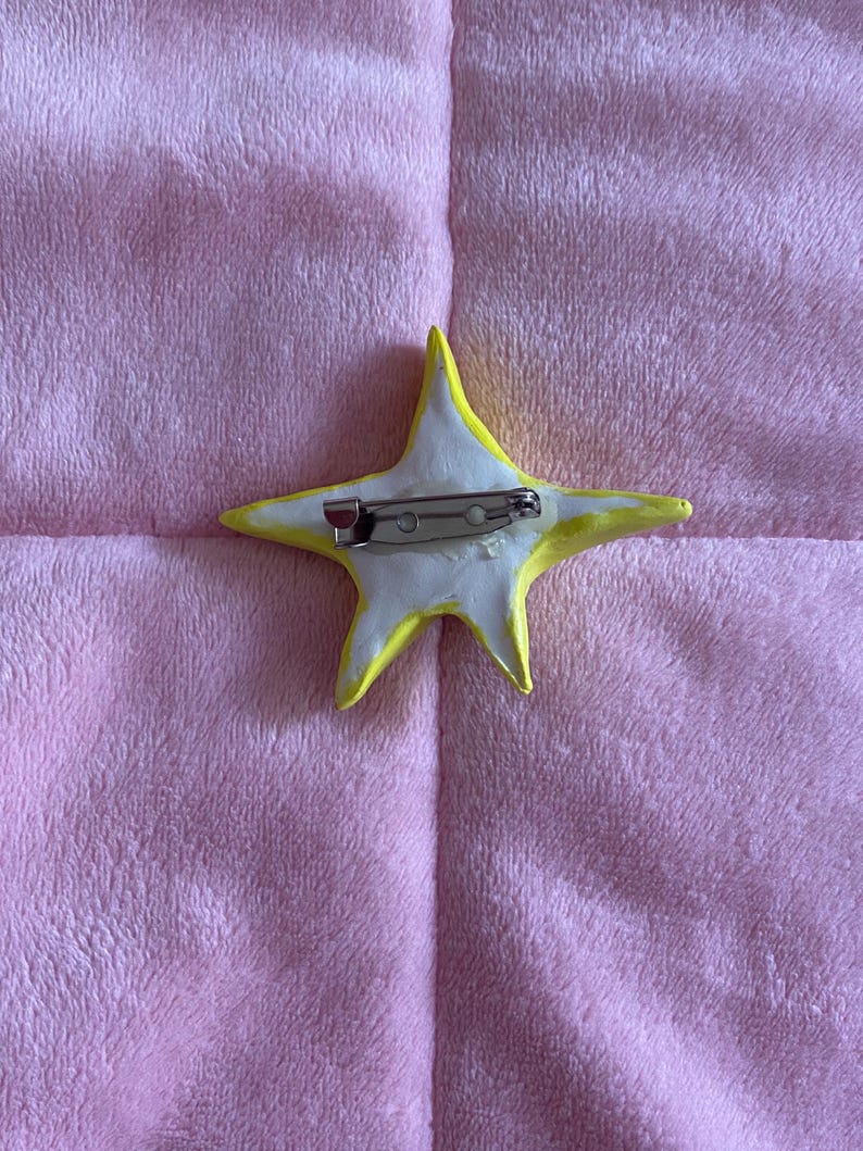 Hand Made Little Star Shaped Pin - Etsy