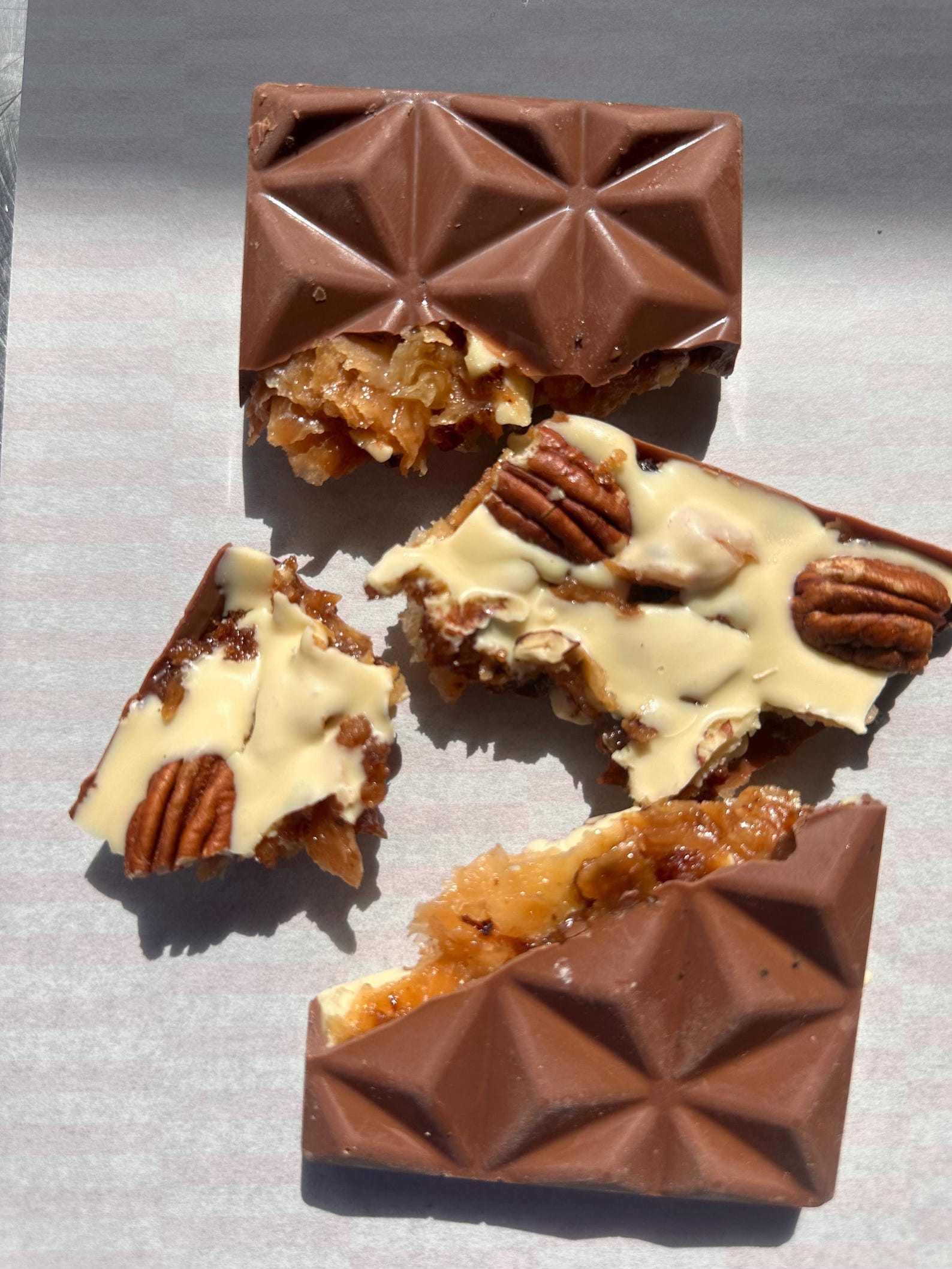 Geometric Chocolate Bar Mould | Sleek & Modern Dubai Chocolate Designs ...