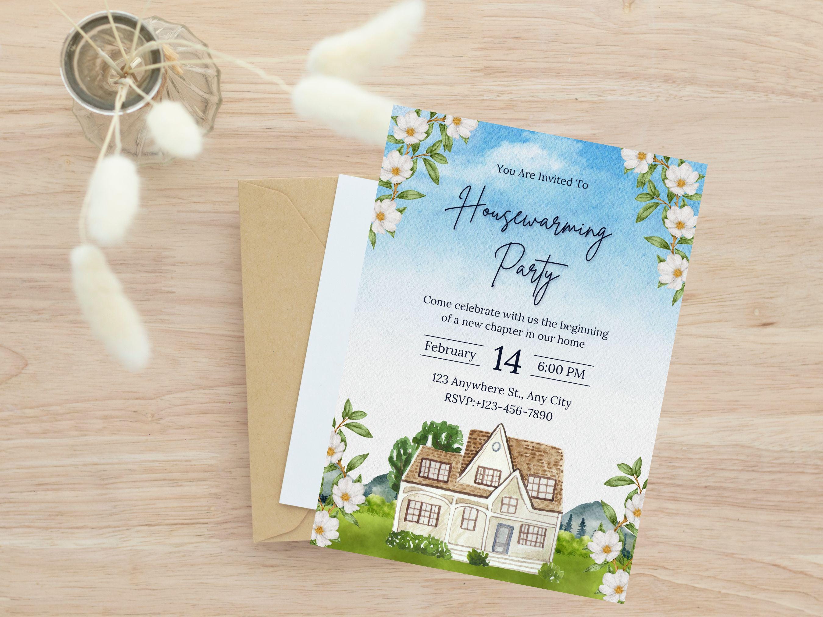 House Warming Invitation, House Warming Ceremony, House Warming Card ...