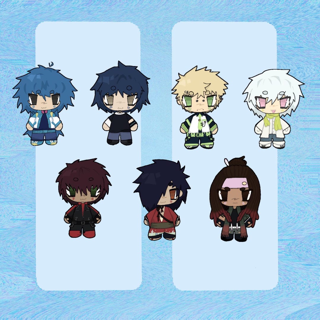 PREORDER Dmmd Videogame Sprite Keychains/phone Charms, Aoba Noiz ...