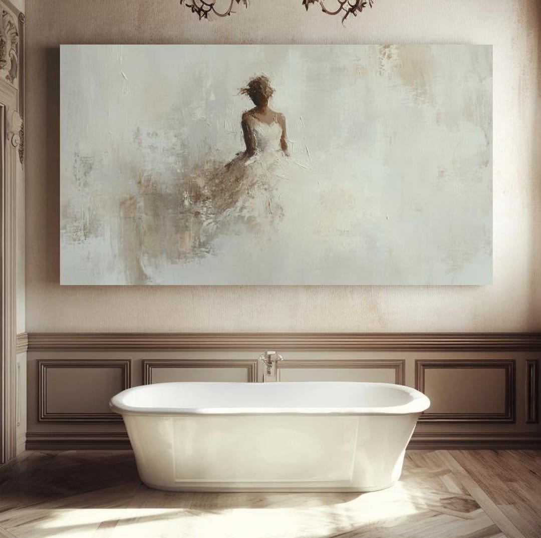 FACELESS WOMAN ART - Feminine Home Décor - Elegant Woman Art - Minimal ...