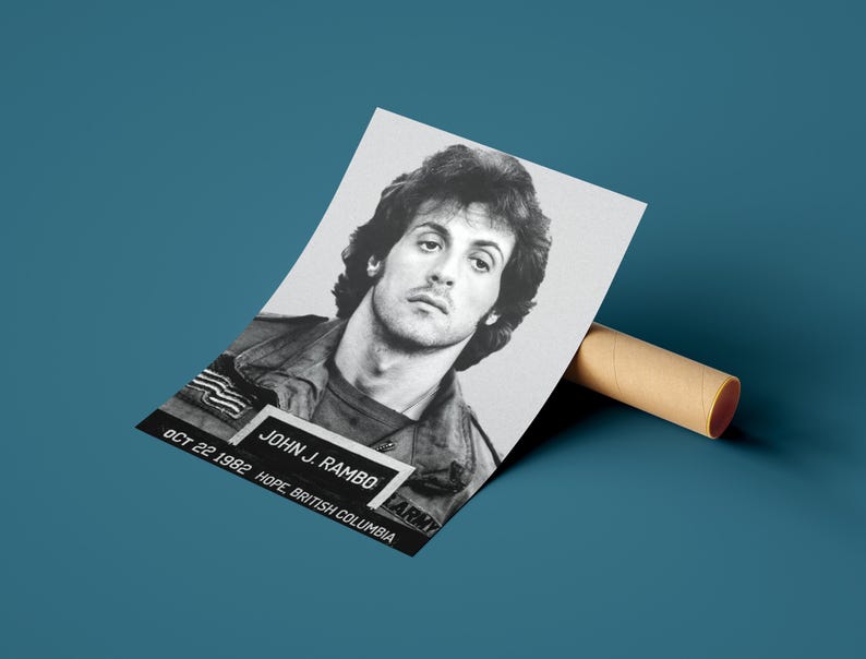 John Rambo Poster, Rambo Movie Poster, Sylvester Stallone Poster, Rambo ...