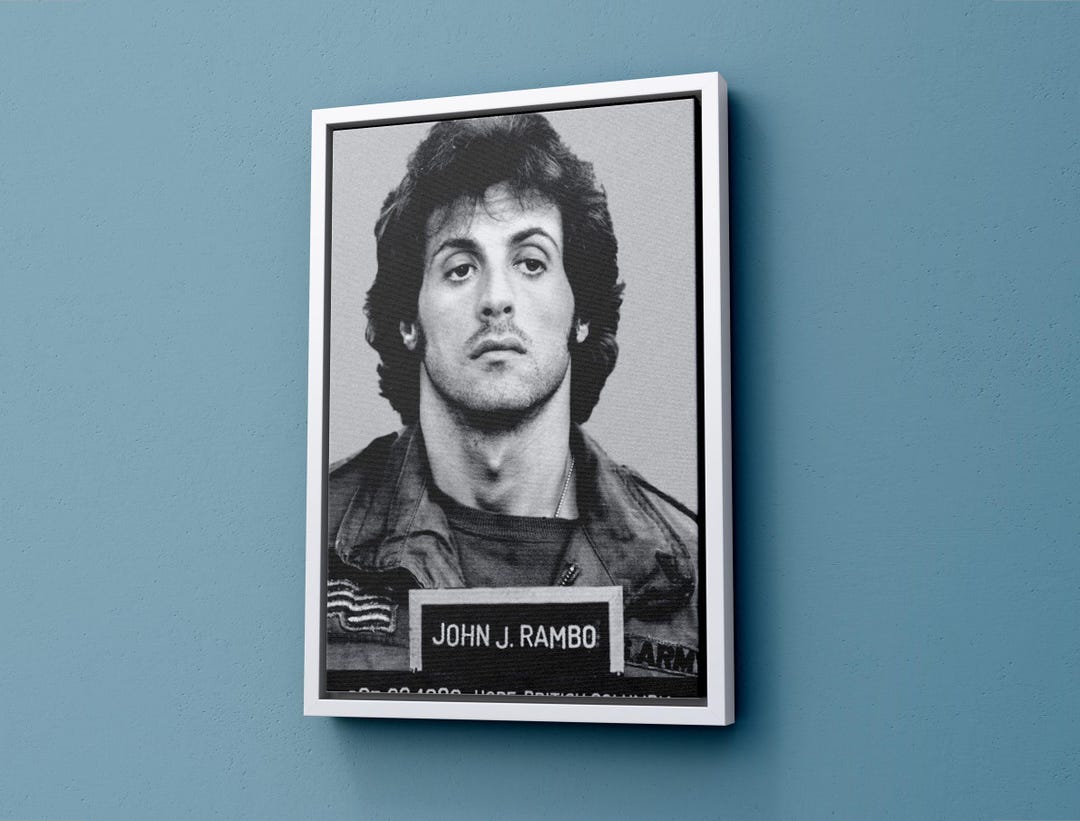 John Rambo Poster, Rambo Movie Poster, Sylvester Stallone Poster, Rambo ...