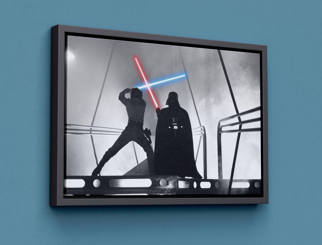 Darth Vader Luke Skywalker Fight, Darth Vader Luke Skywalker Fight Wall ...