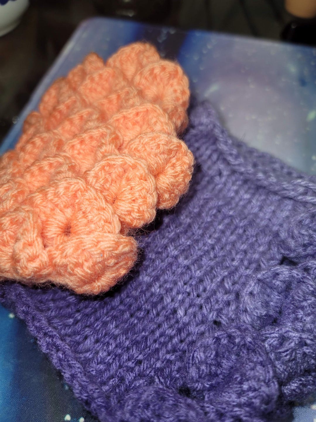 Knooked Dragon Scale Gloves Pattern - Etsy