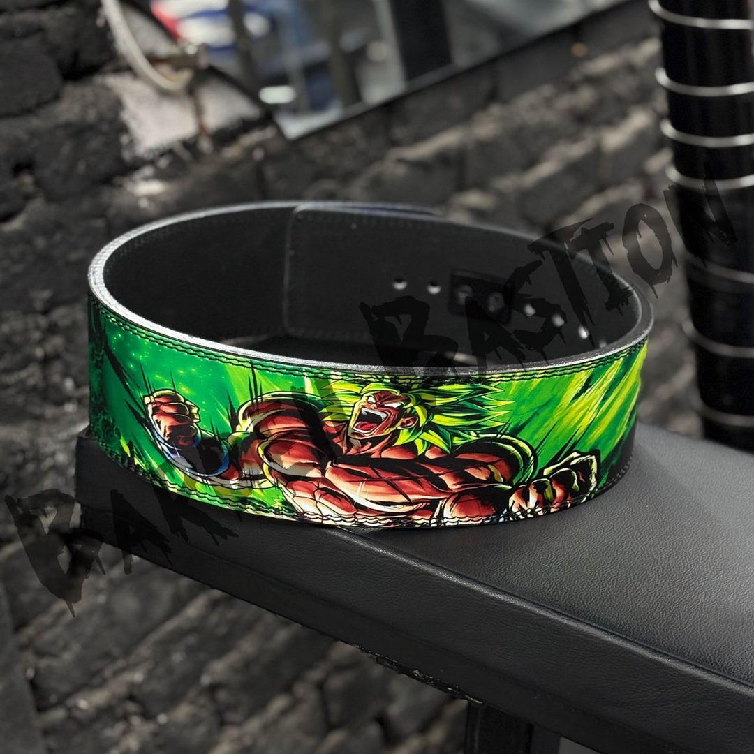 Dragon Ball Z Broly Anime Lever Belt Powerlifting Belt Broly Lever ...