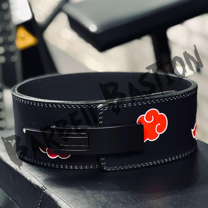 Akatsuki Cloud Power Weightlifting Nubuck Leather, Lever Belt ...