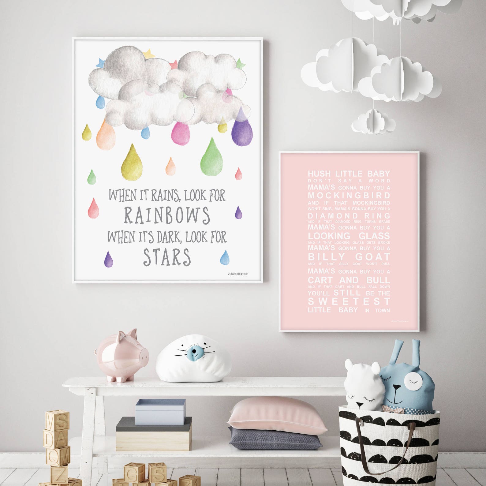 When It Rains Look for Rainbows Instant Digital Download Print Instant ...