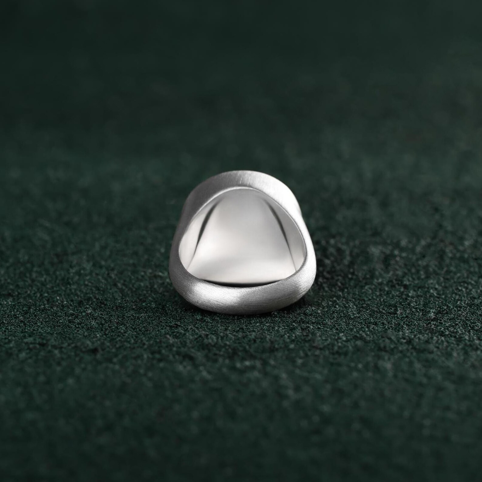 Oak Leaf Acorn Signet Ring, Oxidized Sterling Silver Nature Ring - Etsy